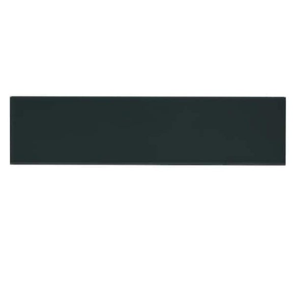 Restore Charcoal Gray 4 in. x 16 in. Glazed Ceramic Subway Tile (13.2 ...