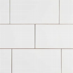 White 3 in. x 6 in. Glossy Ceramic Subway Wall Tile (10.65 sq. ft ...